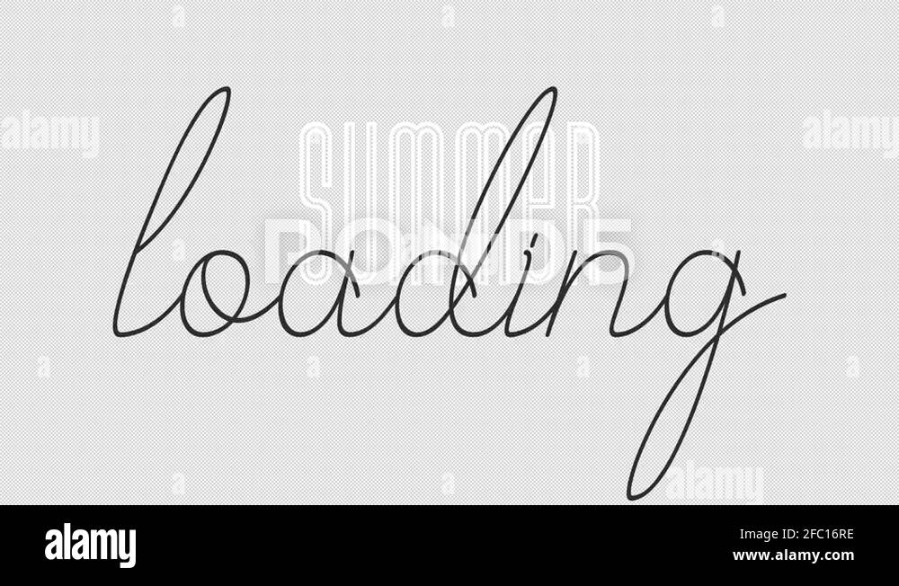 Stop motion summer Uploading, downloading, loading status bar summer ...