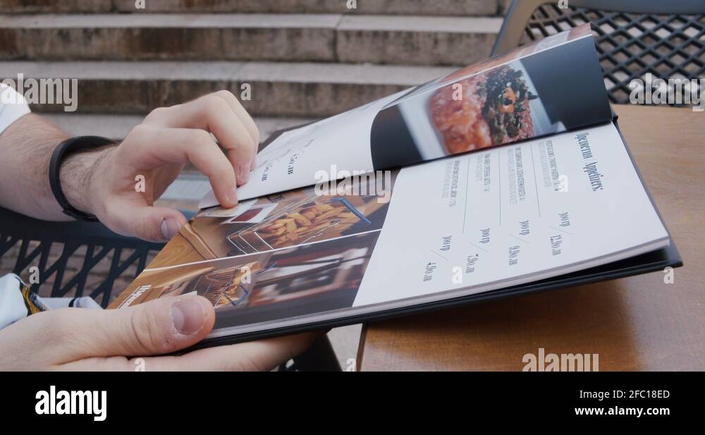 Man menu restaurant looking Stock Videos & Footage - HD and 4K Video ...