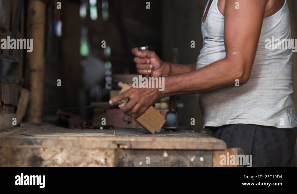 Side view carpenter using chisel Stock Videos & Footage - HD and 4K ...