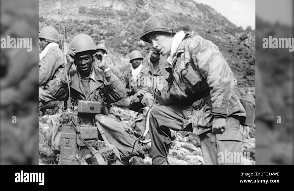 1950s Algeria Algerian French War Soldiers Army Fight Vintage Film ...