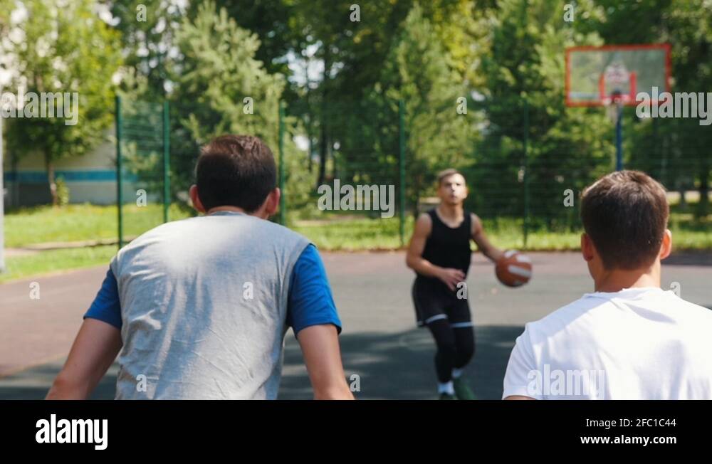 One on one on the basketball court Stock Videos & Footage - HD and 4K ...