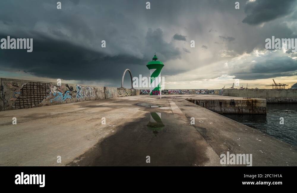 Barcelona lighthouse Stock Videos & Footage - HD and 4K Video Clips - Alamy