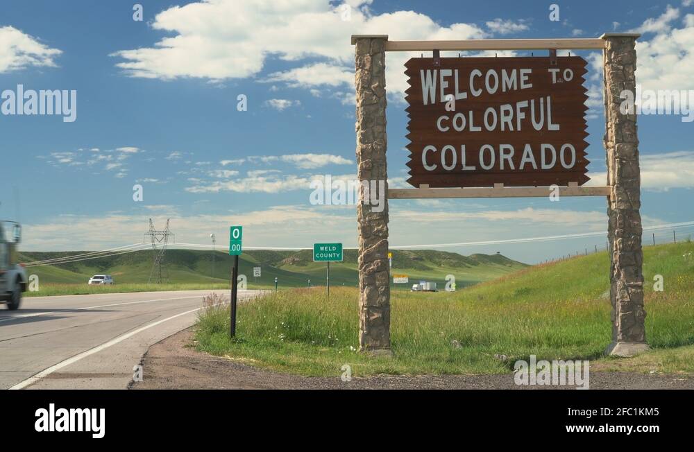 Colorado road sign Stock Videos & Footage - HD and 4K Video Clips - Alamy