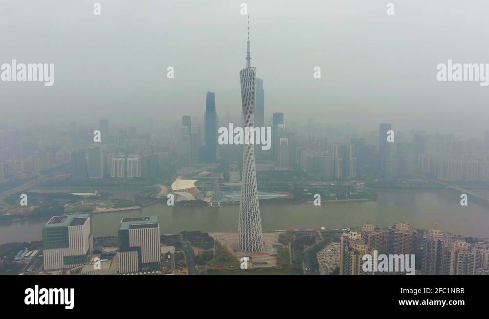 Canton tower city skyline in Stock Videos & Footage - HD and 4K Video ...