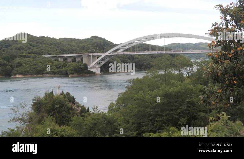 Omishima bridge,Shimanami Kaido,Japan Stock Video Footage - Alamy