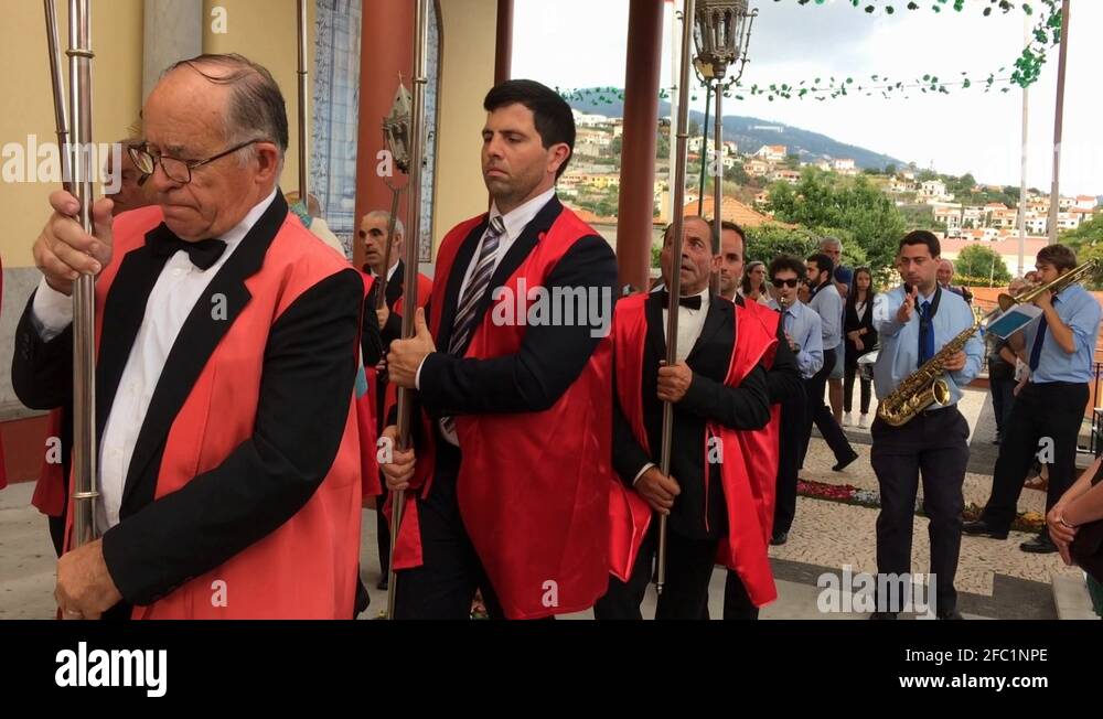 Holy Religious procession people showing thier christian devotion by ...
