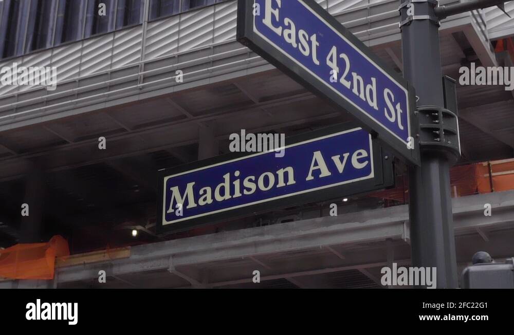 Street signs in new york Stock Videos & Footage - HD and 4K Video Clips ...