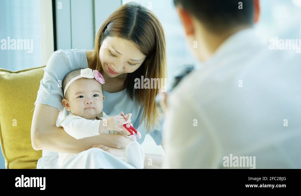 Chinese father smiling baby daughter Stock Videos & Footage - HD and 4K ...