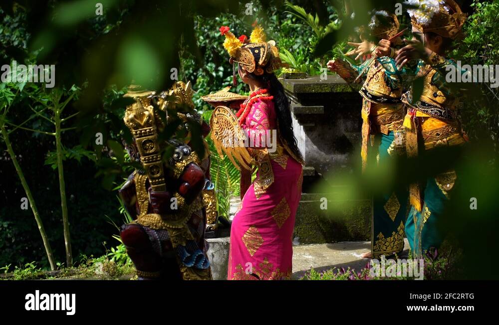 Traditional balinese dance dress Stock Videos & Footage - HD and 4K ...