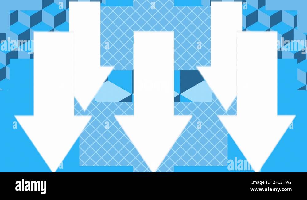 Downward arrows Stock Videos & Footage - HD and 4K Video Clips - Alamy