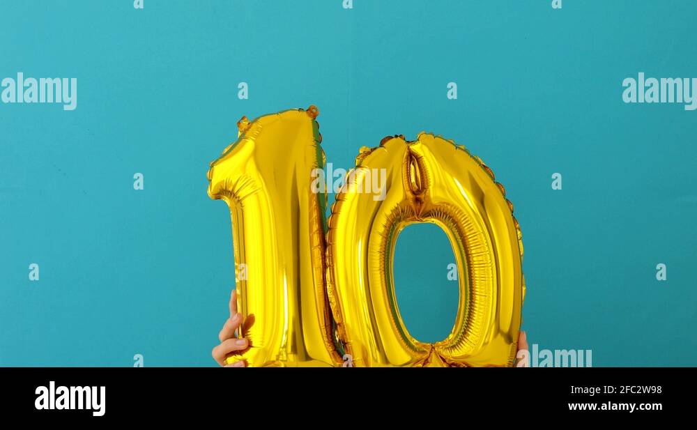 Balloon number 10 Stock Videos & Footage - HD and 4K Video Clips - Alamy