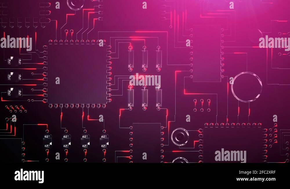 Pink circuit board Stock Videos & Footage - HD and 4K Video Clips - Alamy