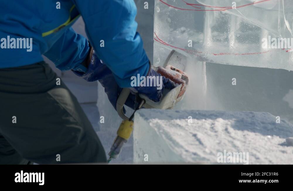 Ice carver Stock Videos & Footage - HD and 4K Video Clips - Alamy
