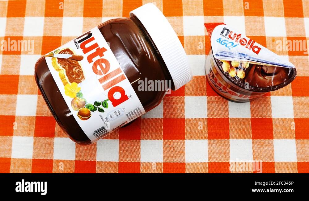 Nutella chocolate jar Stock Videos & Footage - HD and 4K Video Clips ...
