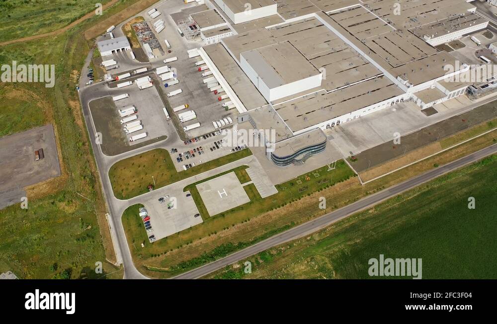 Modern manufacturing plant exterior Stock Videos & Footage - HD and 4K ...