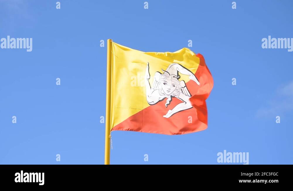 Sicilian flag Stock Videos & Footage - HD and 4K Video Clips - Alamy