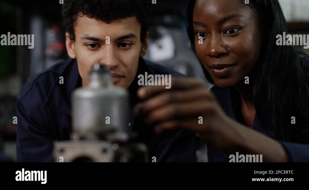 Mechanical engineering apprentice Stock Videos & Footage - HD and 4K ...