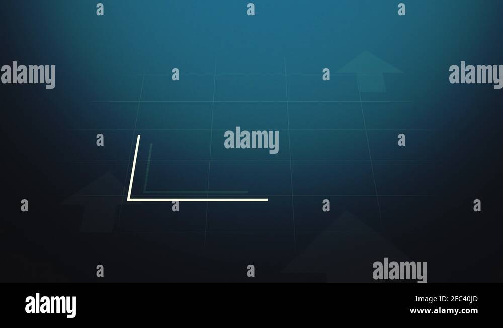 Increasing Graph Chart Diagram. Business Grow Chart animation. 3D - 4K ...