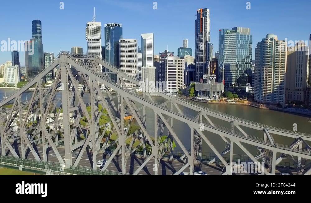 The Story Bridge and Brisbane Riverside precinct - a beautiful, smooth ...