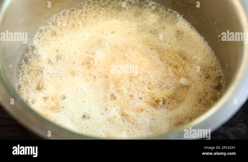 Boiling ramen noodles in pot Stock Videos & Footage - HD and 4K Video ...