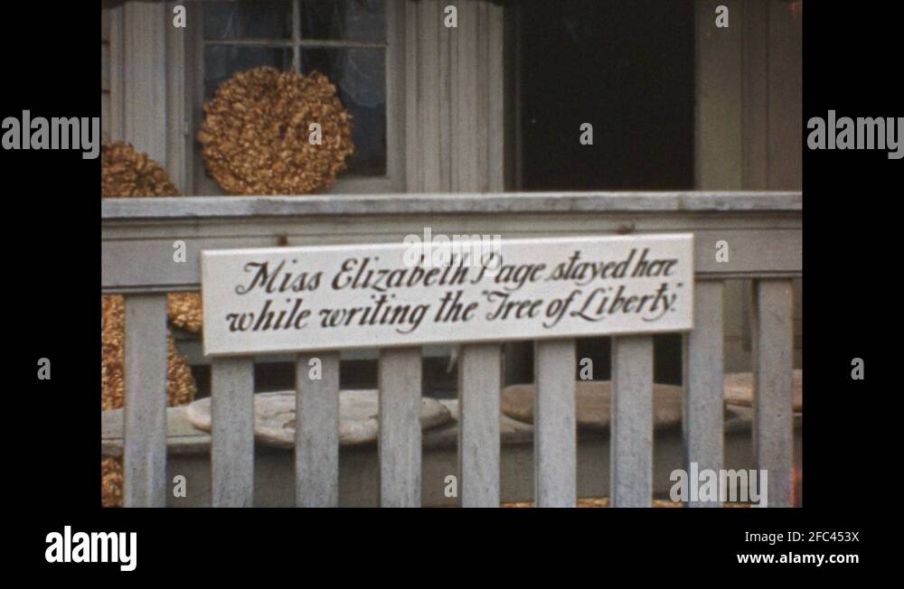 1940s: UNITED STATES: Miss Elizabeth Page stayed here while writing the ...