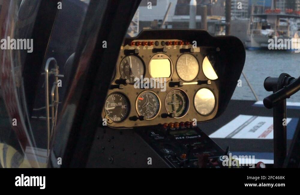 Helicopter controls in the cockpit Stock Videos & Footage - HD and 4K ...