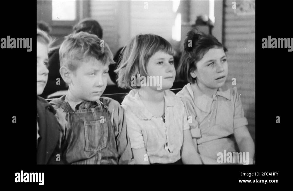 Elementary School Children In Classroom Listening Carefully Stock Video ...