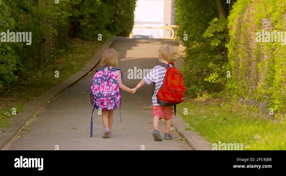 Kindergarten school walking Stock Videos & Footage - HD and 4K Video ...