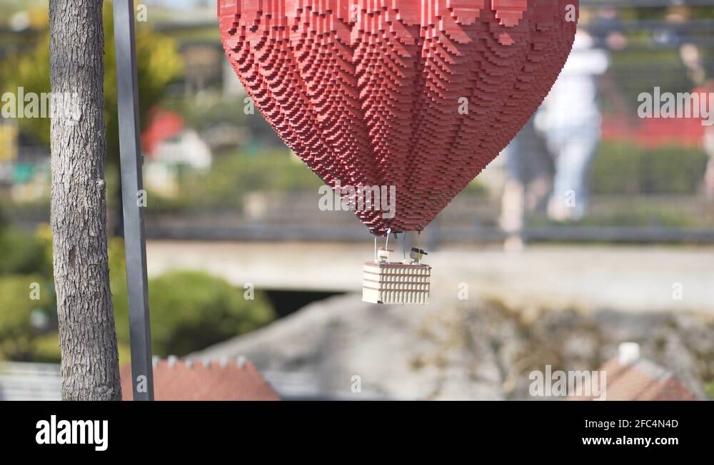 Remotely controlled balloon scale model made completely out of plastic ...