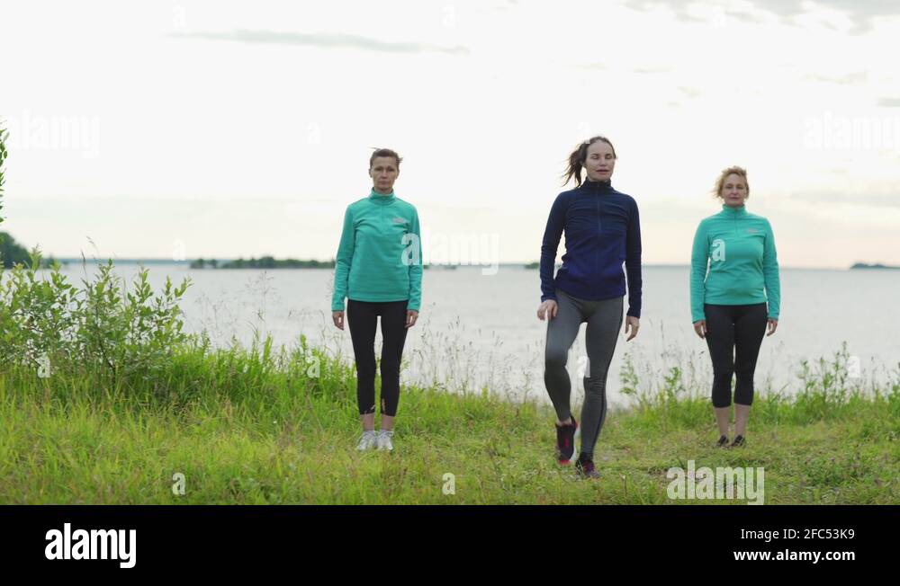 Senior women standing in water Stock Videos & Footage - HD and 4K Video ...