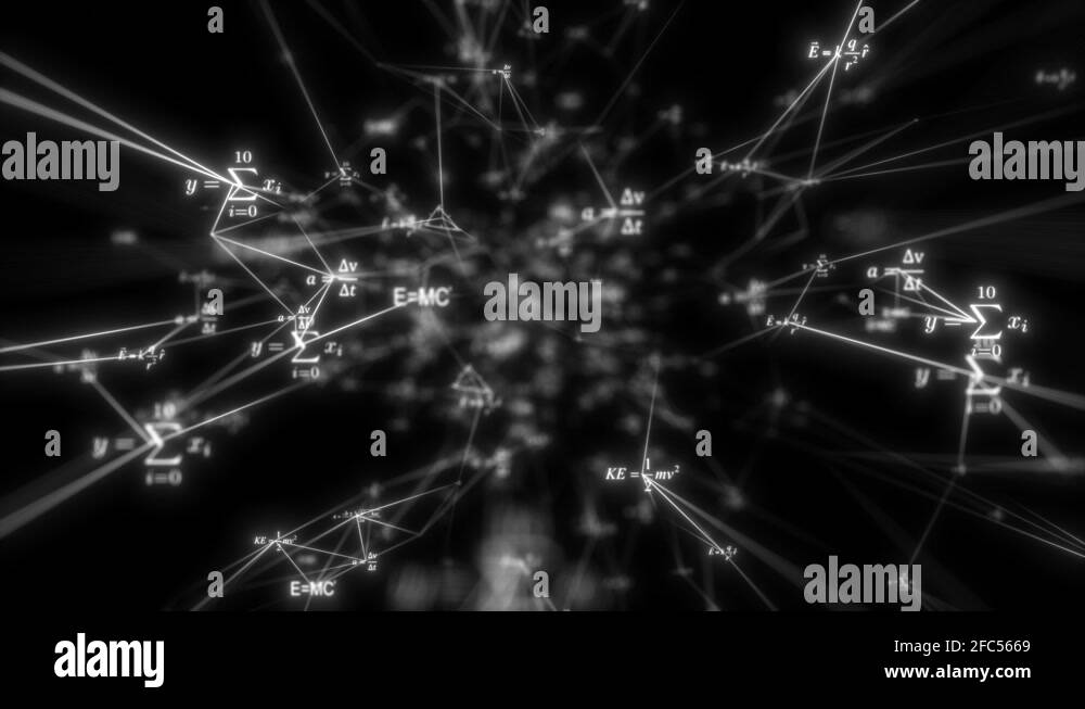 Background with math formulas for your projects. Math calculations or ...