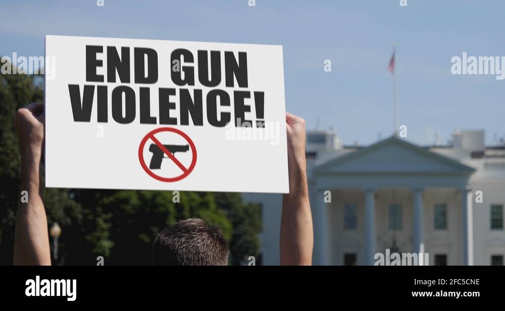 Gun violence protest sign Stock Videos & Footage - HD and 4K Video ...