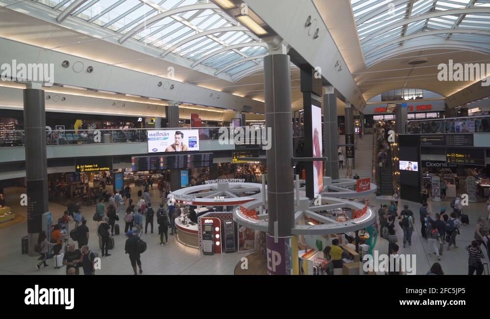 Inside gatwick airport terminal Stock Videos & Footage - HD and 4K Video Clips - Alamy
