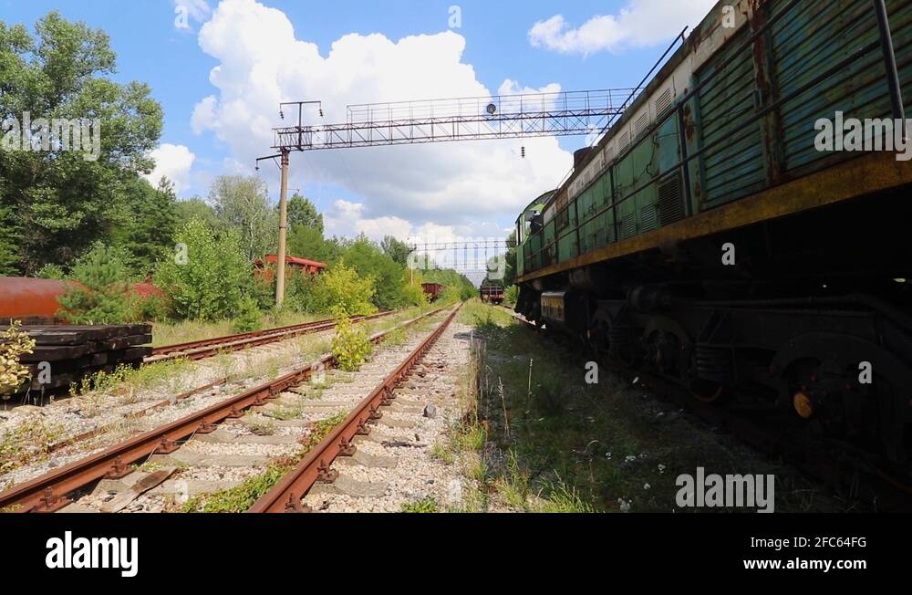 Chernobyl Exlusion Zone, Abandoned Train and Railway and Urban Tourist ...
