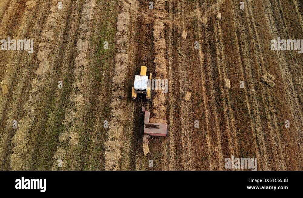 Cereal baler tractor farming Stock Videos & Footage - HD and 4K Video ...