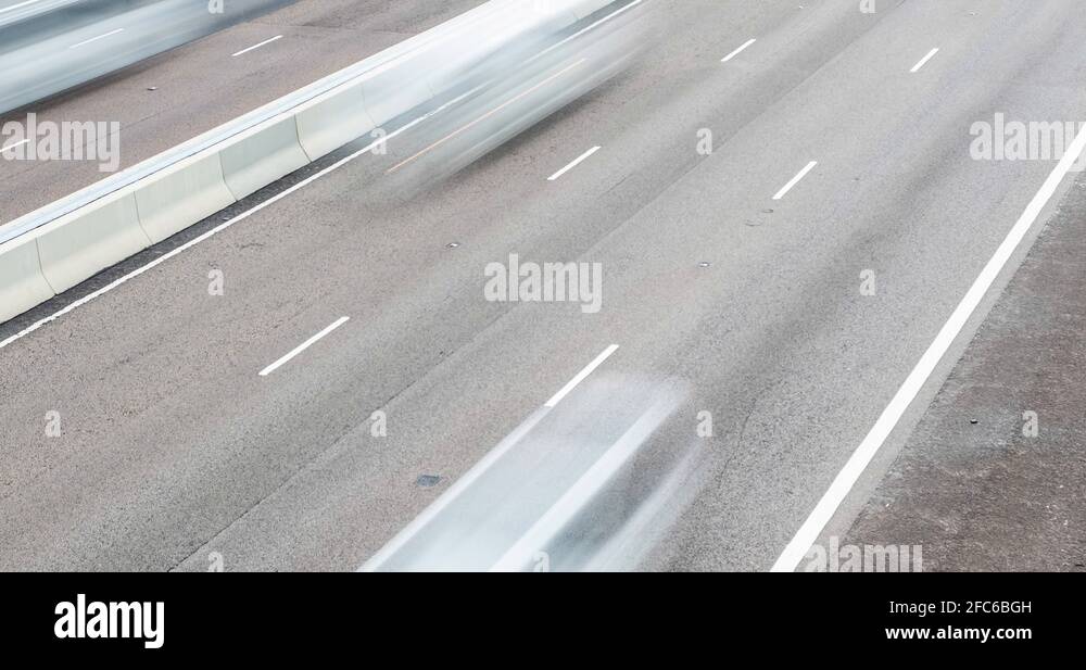 Roadway highway motorway expressway freeway roadside sign Stock Videos ...