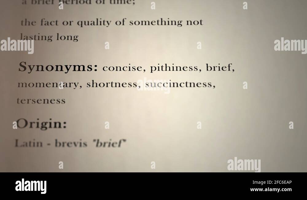 Concise Stock Videos & Footage - HD and 4K Video Clips - Alamy