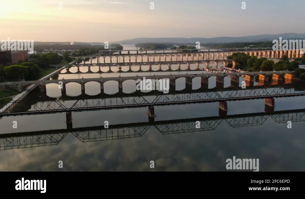 Side by side train bridges Stock Videos & Footage - HD and 4K Video ...