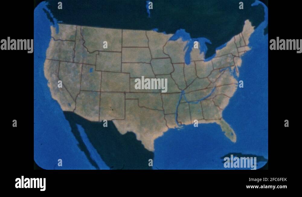 Map of the pacific borders Stock Videos & Footage - HD and 4K Video ...