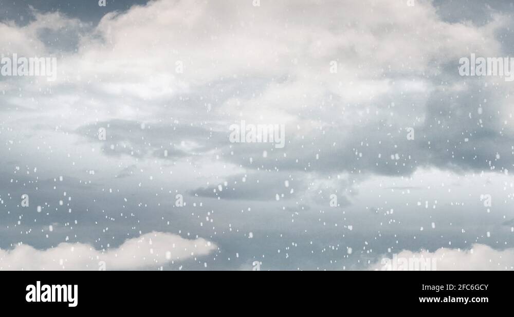 Blue sky with rain and clouds 4k Stock Video Footage - Alamy