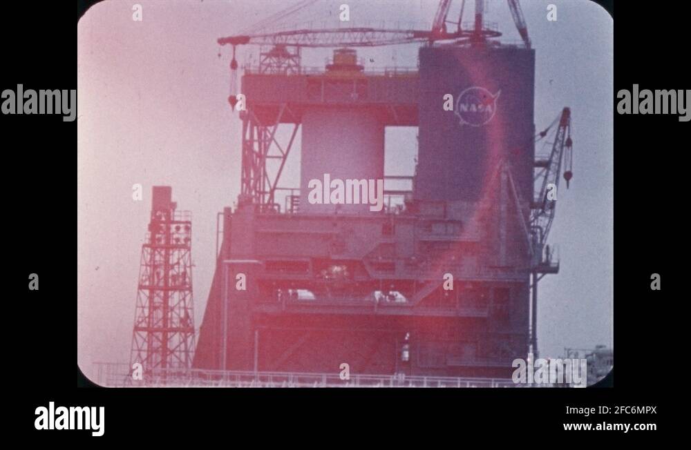 1960s: Exterior of NASA facility Stock Video Footage - Alamy