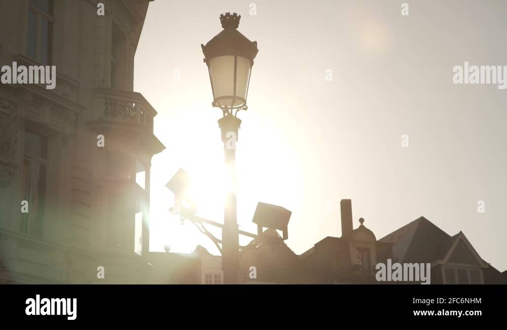 Beautiful sun flare behind light Stock Videos & Footage - HD and 4K ...