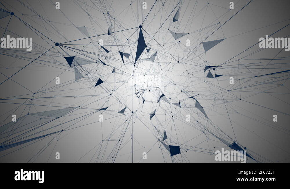 The Clean Tech Plexus Particles Background Is A Spectacular Motion
