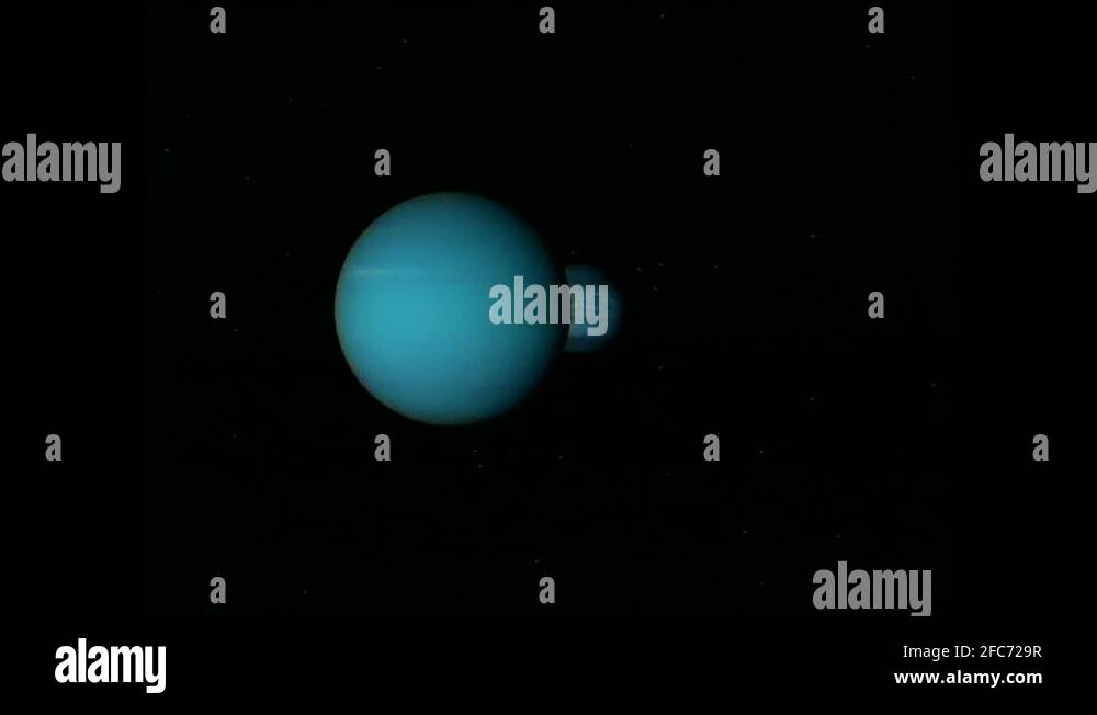 1990s: Planets in solar system go sliding by in order from Pluto to the ...