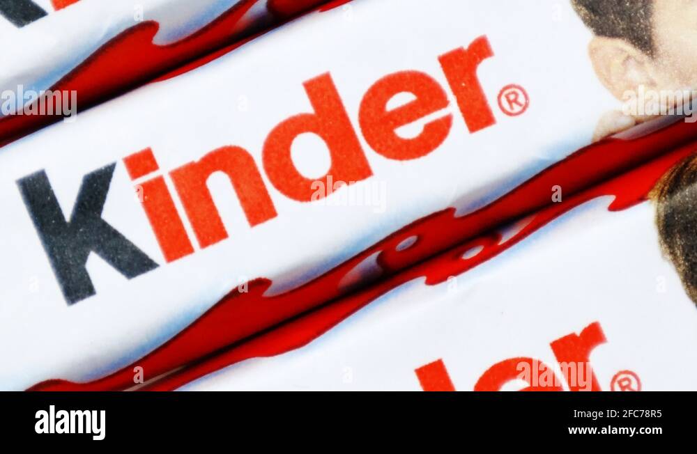 Kinder Chocolate Bars. Kinder is a brand of products made in Italy by ...