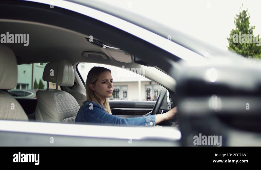 Driver setting navigation system Stock Videos & Footage - HD and 4K Video Clips - Alamy