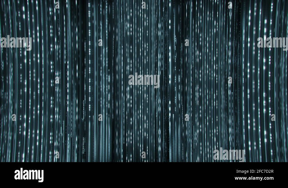 Abstract visualization of big data seamless loop 3D render animation ...