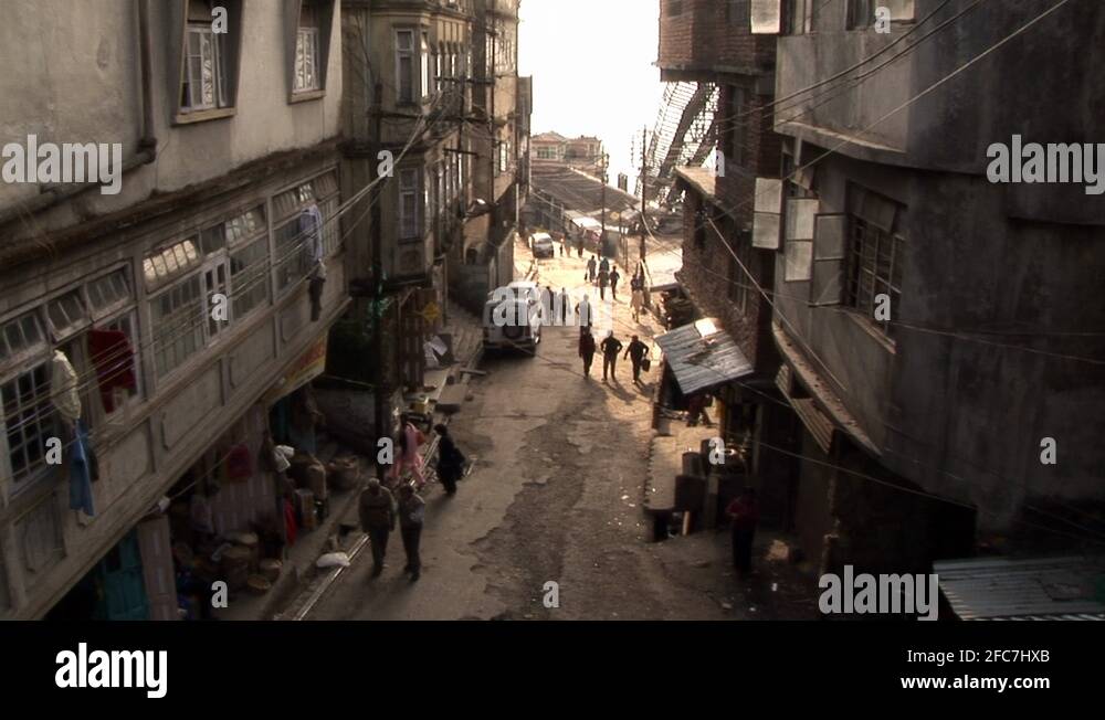 Back street scene in Stock Videos & Footage - HD and 4K Video Clips - Alamy
