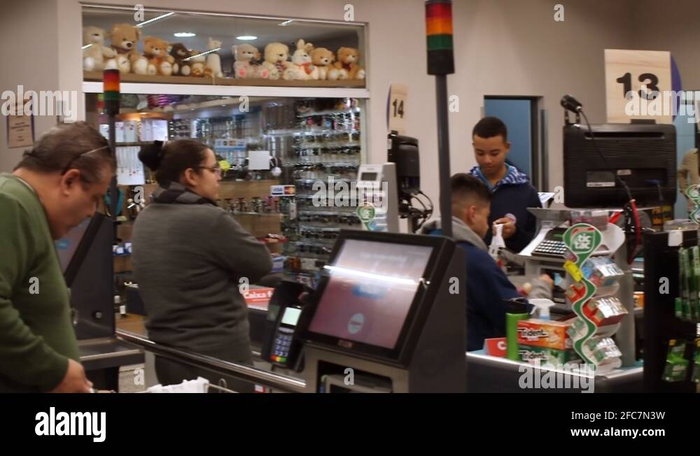 Self service queue Stock Videos & Footage - HD and 4K Video Clips - Alamy