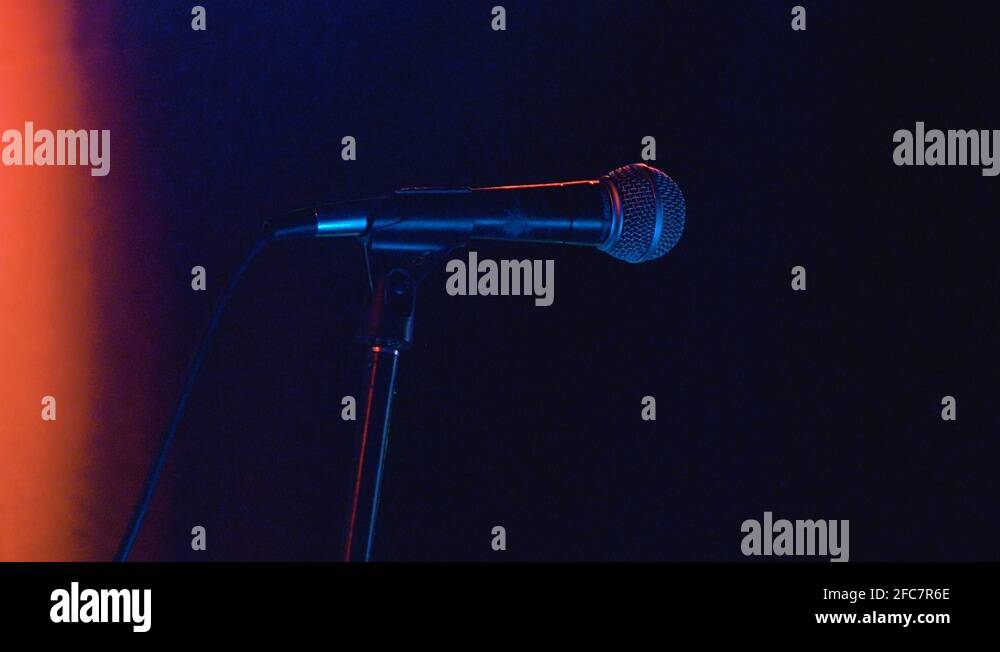 Entertainer stage microphone Stock Videos & Footage - HD and 4K Video ...